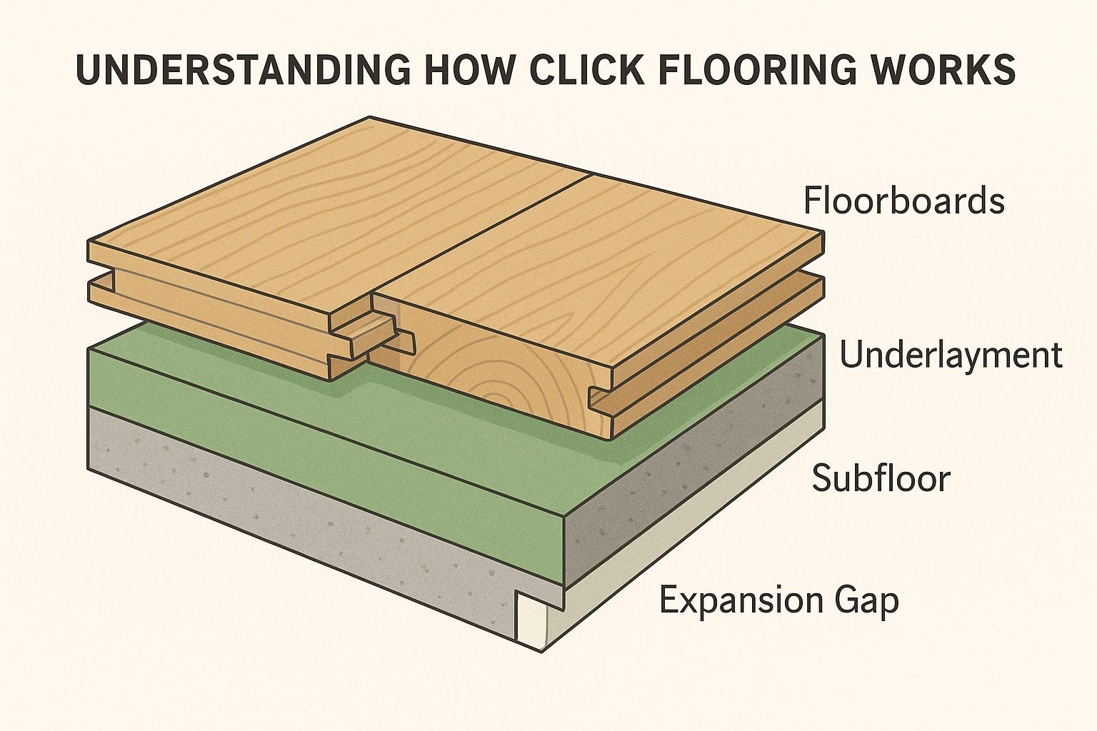 What Happens When You Glue Down Click Flooring? - Wood and Beyond Blog