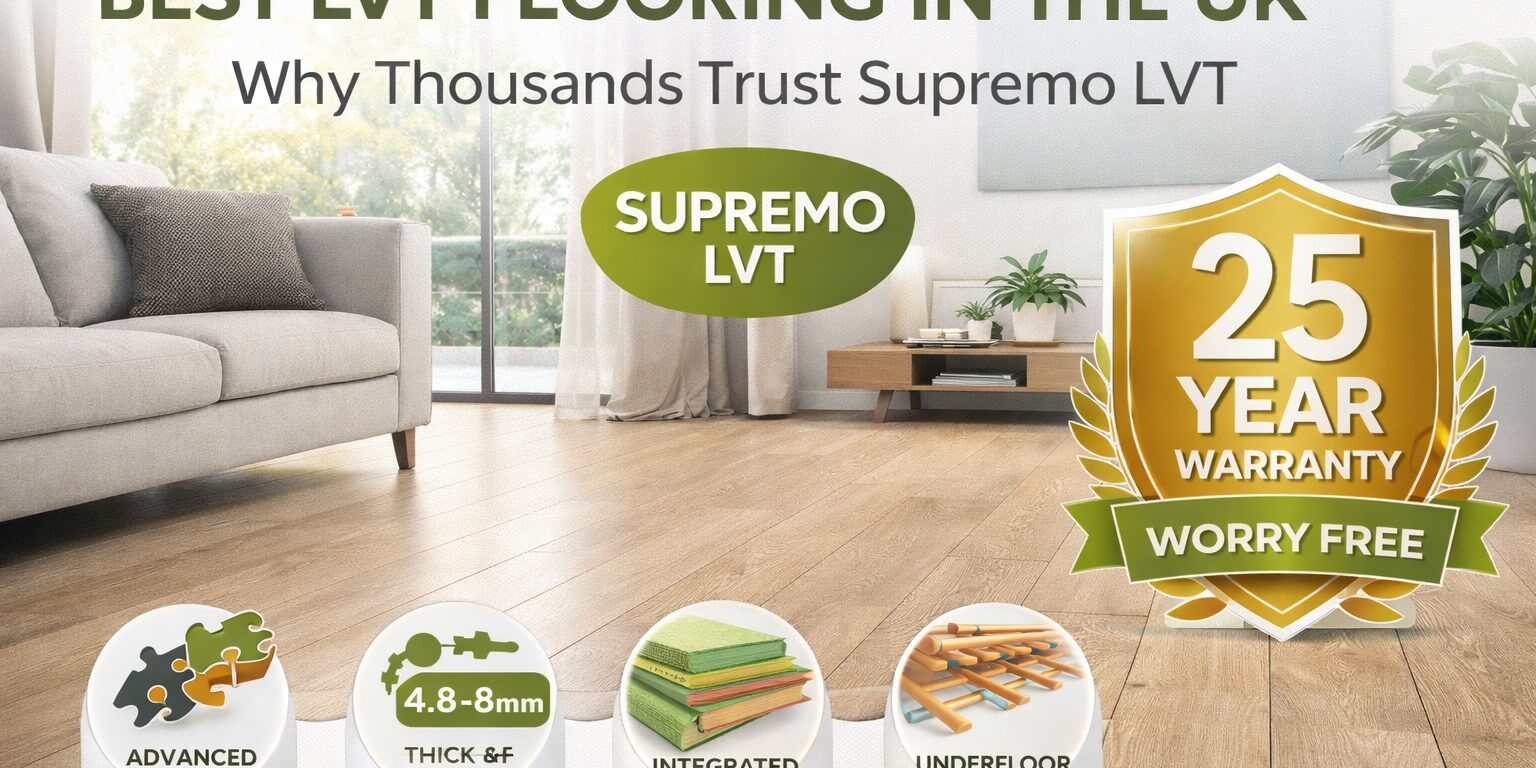 Best LVT Flooring in the UK: Why Thousands Trust Supremo LVT - Wood and ...