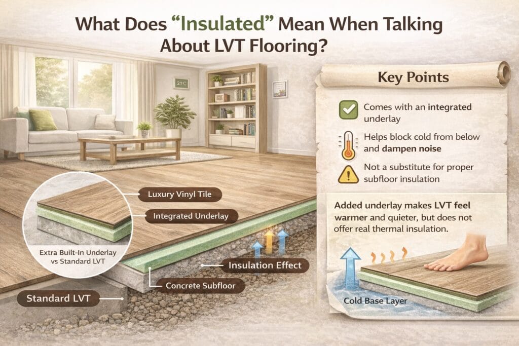 Is Insulated LVT Flooring Worth the Extra Cost? - Wood and Beyond Blog