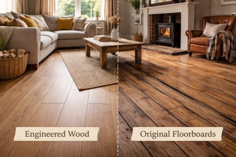 Engineered Wood vs Original Floorboards for Period Homes
