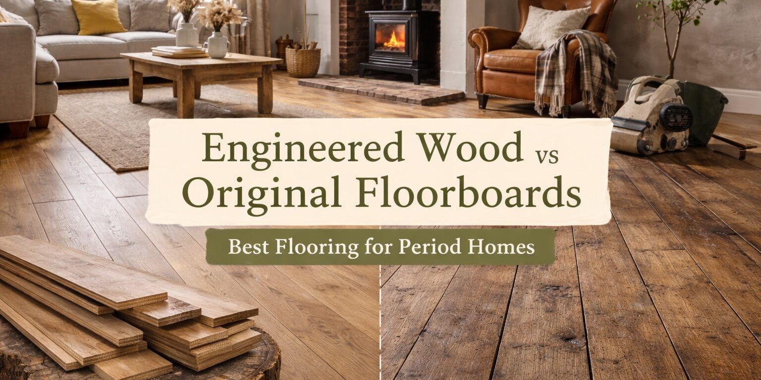 Engineered Wood vs Original Floorboards for Period Homes