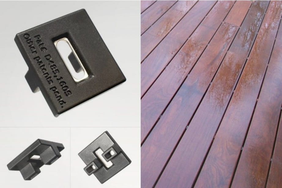 Decking Clips for Ipe and Balau Hidden Fixing Boards at Wood and Beyond