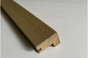 Solid Oak Square Stair Nosing Silver Stone 25mm By 40mm By 900mm at ...