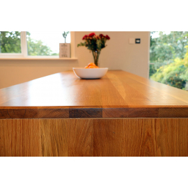 Full Stave Premium European Oak Worktop 20mm By 620mm By 2100mm at Wood ...