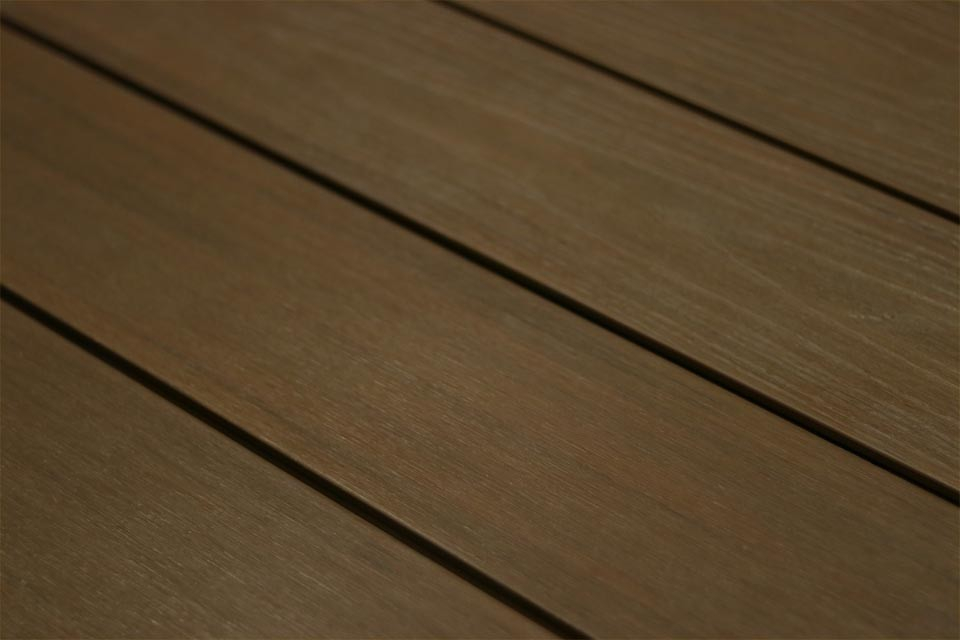 Supremo WPC Composite Teak Decking Boards 22mm By 142mm By 2900mm at ...