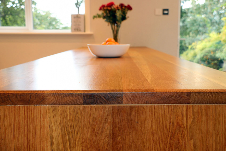 Full Stave Premium Oak Worktop 20mm By 650mm By 950mm at Wood and Beyond