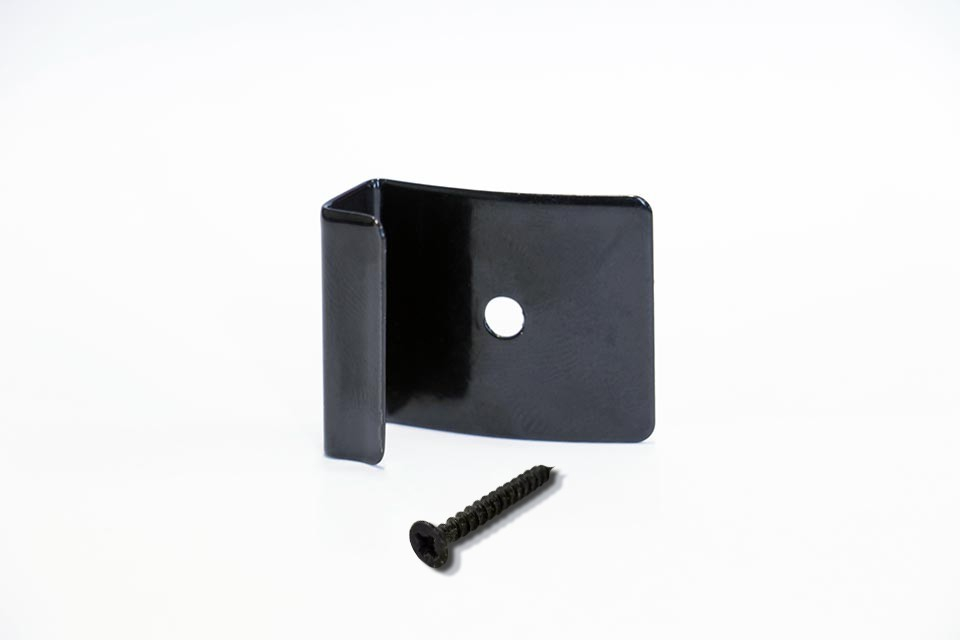 L Shape End Clips for 22mm Composite Decking Boards at Wood and Beyond