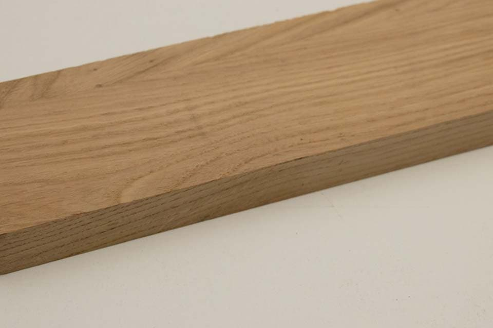 Full Stave Rustic Oak Kitchen Worktop Upstand 26mm By 75mm By 2900mm at ...