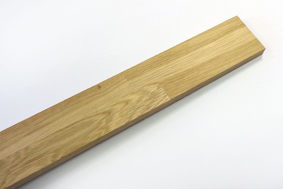 Premium Oak Kitchen Worktop Upstand 18mm By 80mm By 2000mm at Wood and ...