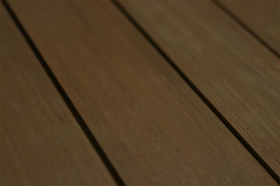 Supremo WPC Composite Teak Decking Boards 22mm By 142mm By 2900mm at ...