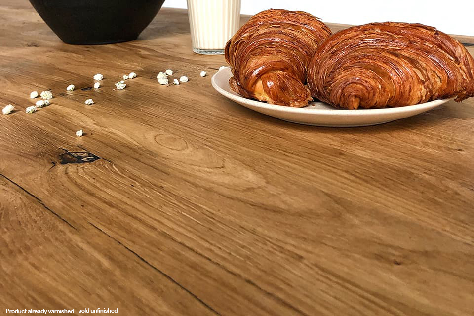 Full Stave European Walnut Worktop 38mm By 1000mm By 1100mm at Wood and ...