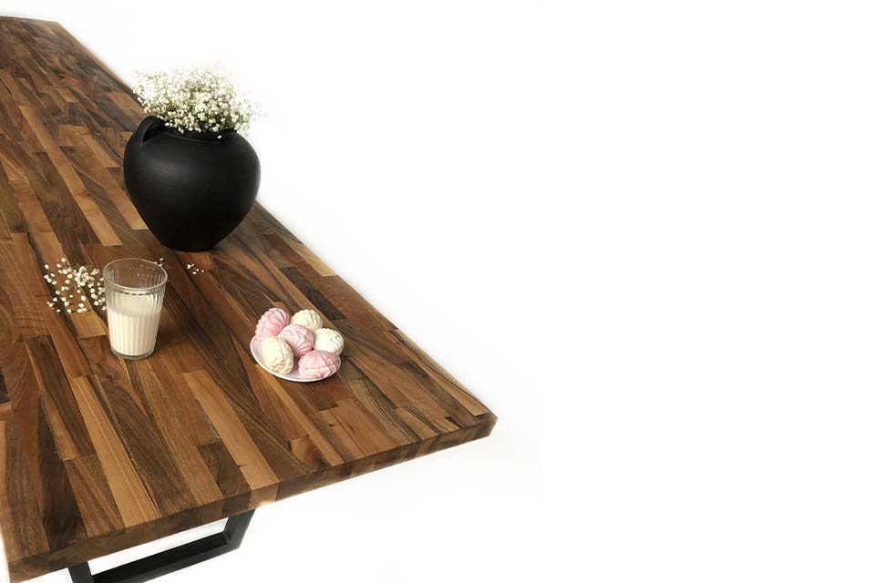 Natural European Walnut Worktop 20mm By 1000mm By 2900mm at Wood and Beyond