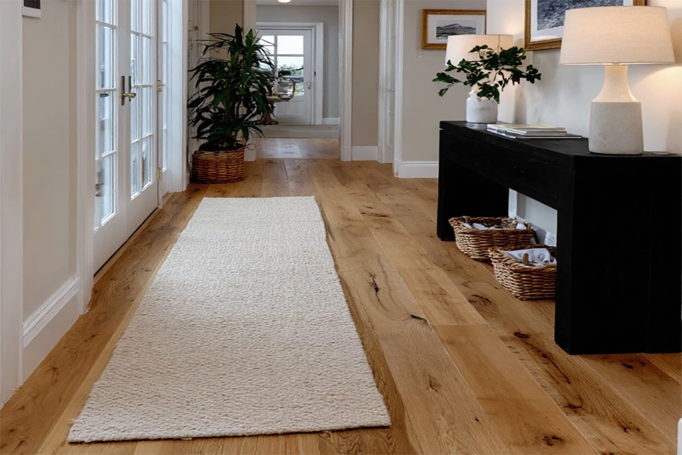 Essenza Natural Engineered Flooring Oak Brushed UV Lacquered 20/6mm By ...