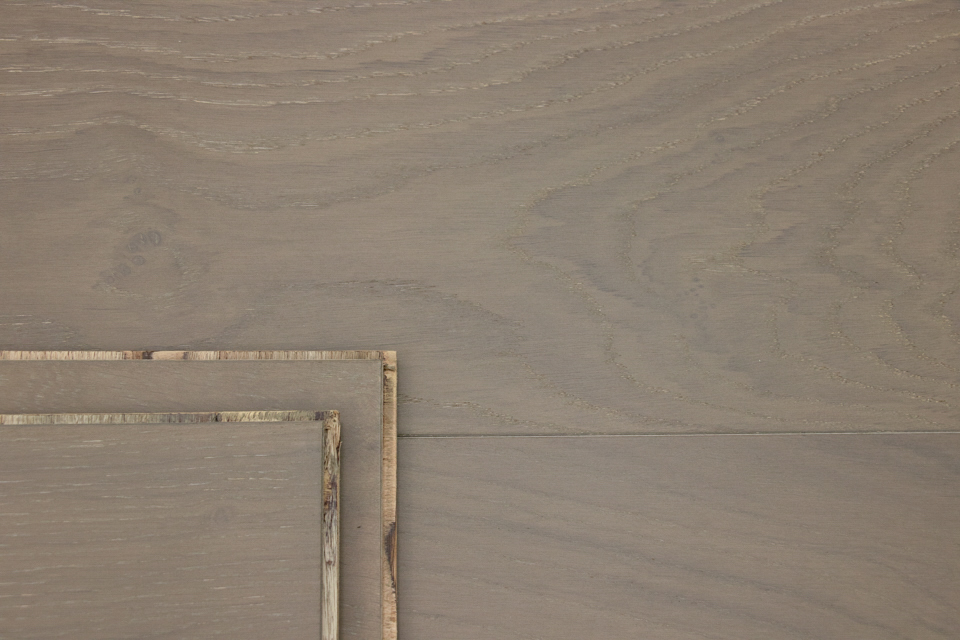 Natural Engineered Oak Summer Grey UV Oiled 14/3mm By 190mm By 400 ...