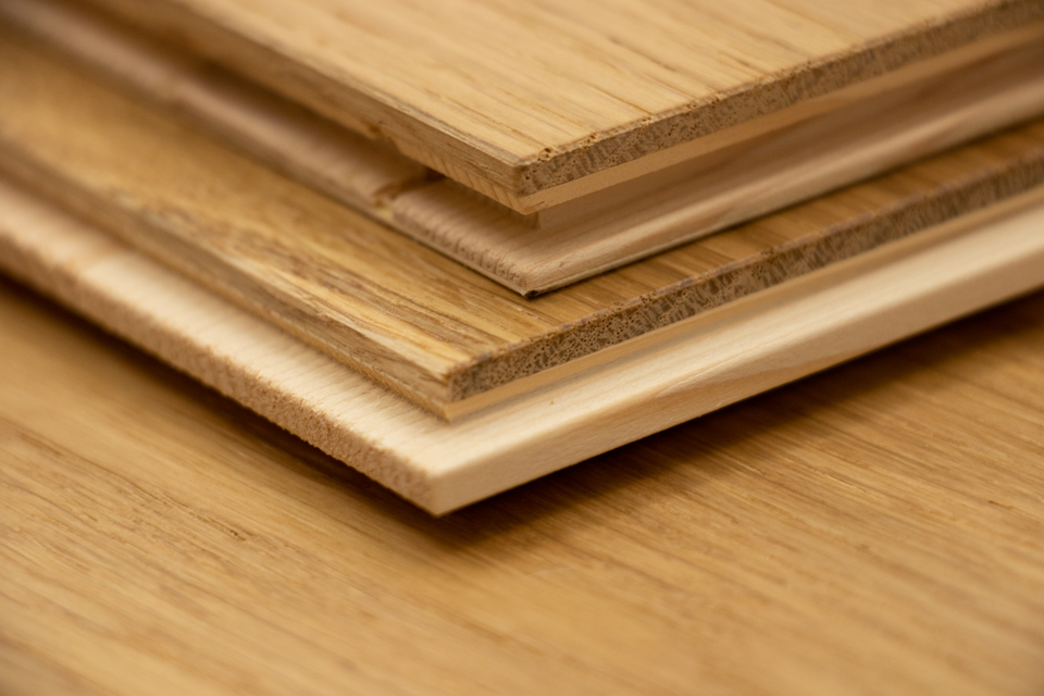 Prime Engineered Flooring Oak Brushed UV Semi Matt Lacquered Eco 14/3mm ...