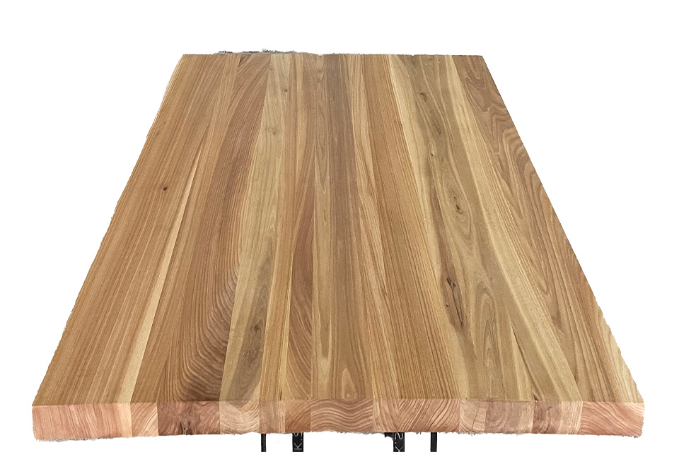 Full Stave Smoked Oak Worktop 40mm By 620mm By 2000mm at Wood and Beyond