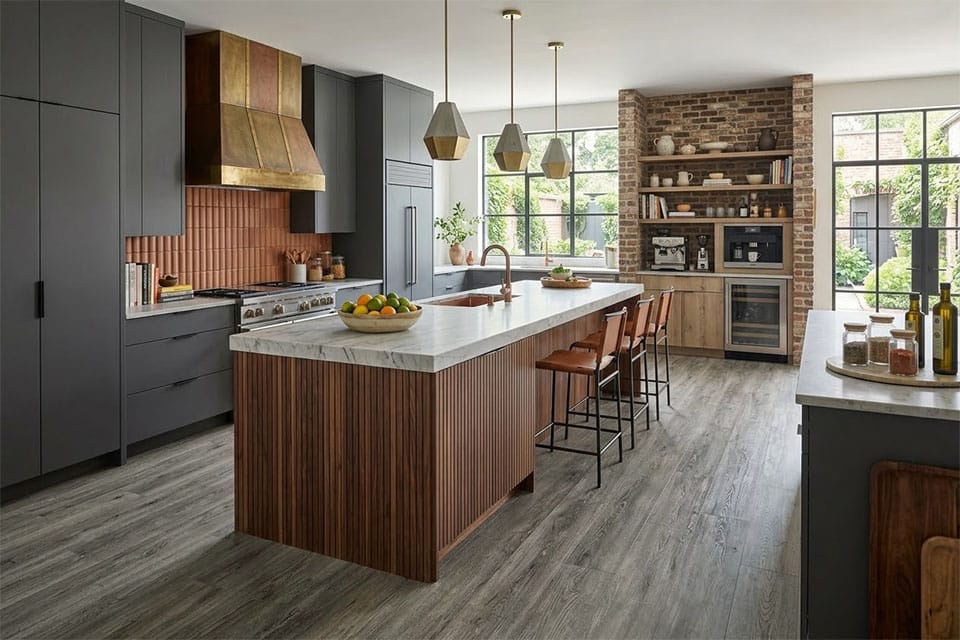 Supremo Luxury Click Vinyl Rigid Core Flooring Orion Grey With Built In ...