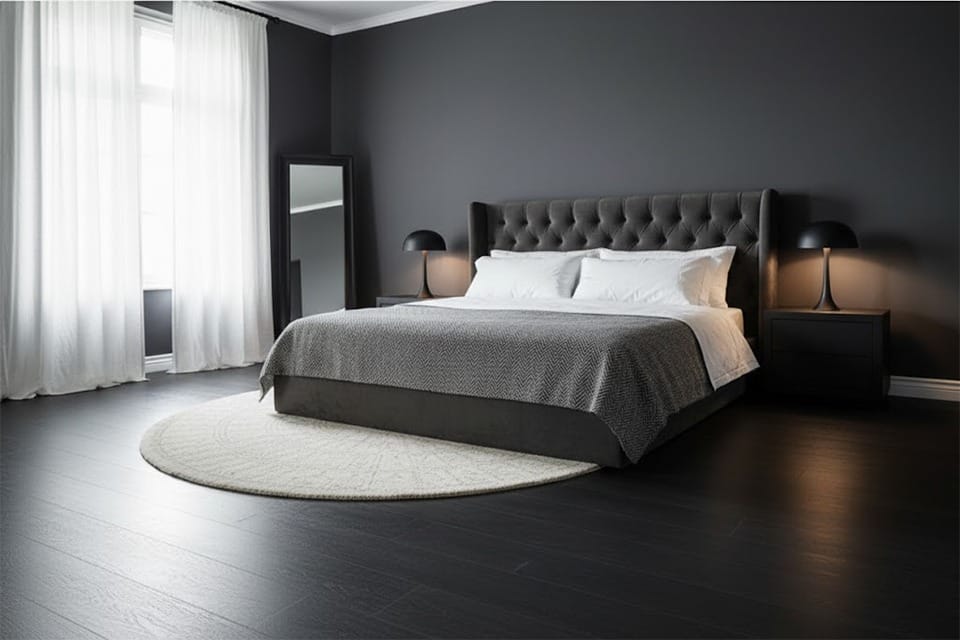 Supremo Diamond Luxury Click Vinyl Rigid Core Flooring Ebony With Built ...